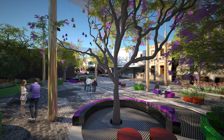 Greville Street and Grattan Gardens, Prahran - SCENERY