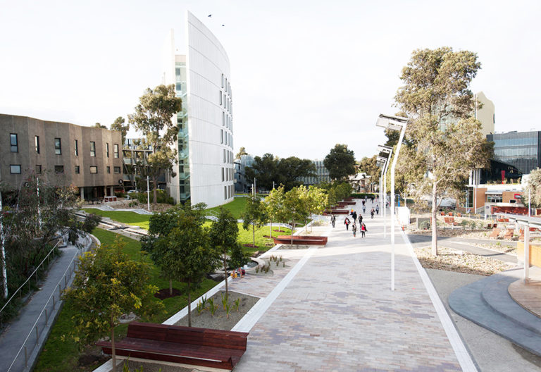 Deakin University, Central Spine Precinct - SCENERY